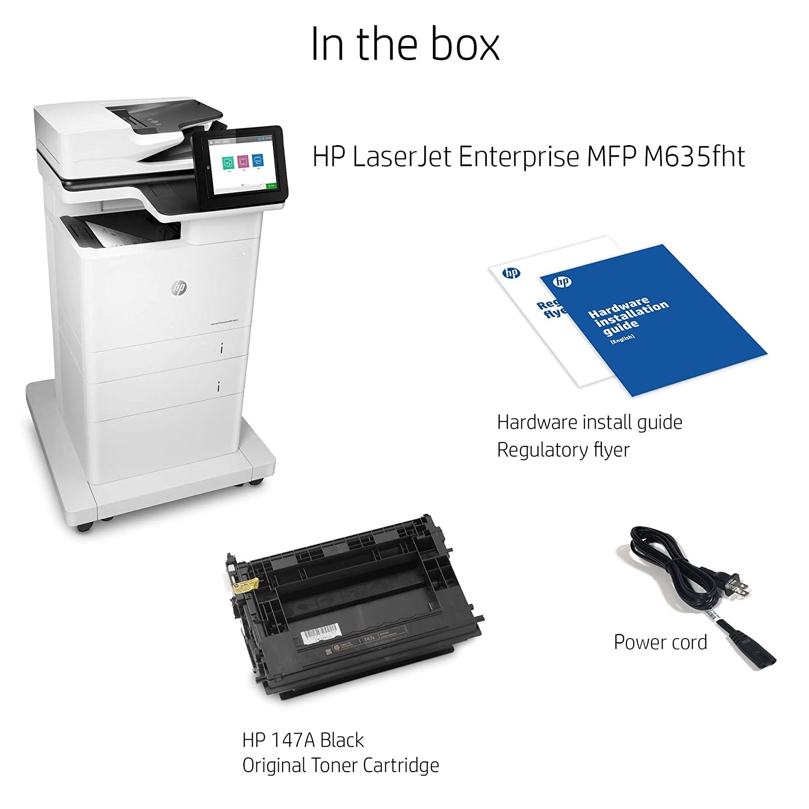 Máy in đa chức năng HP LaserJet Enterprise M635fht (7PS98A)
